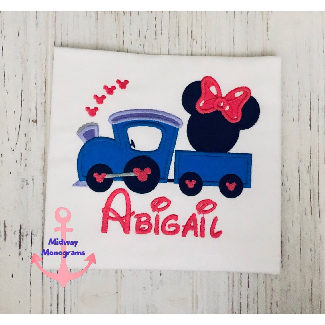 Personalized Minnie Mouse Train Shirt For Girls Minnie Mouse | Etsy