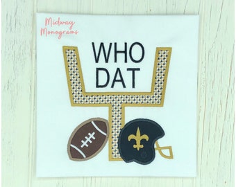 Personalized Girls Football Shirt New Orleans Saints Shirt | Etsy