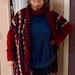 PLUS SIZE Red Long Coat Duster Woman's Men's Purple FREE Shipping Black ...