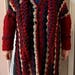 PLUS SIZE Red Long Coat Duster Woman's Men's Purple FREE Shipping Black ...