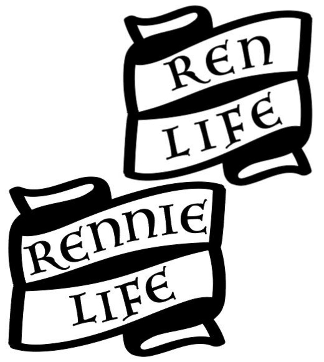 Ren Life Vinyl Decal - Etsy
