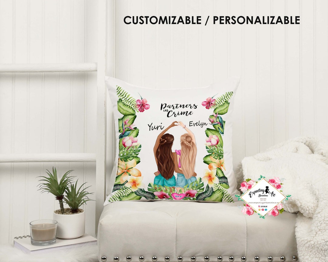 Best Friend Cushion| Birthday Gift| Best Friends| Pillow Name| Birthday ...