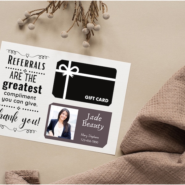 Referral Card - Etsy