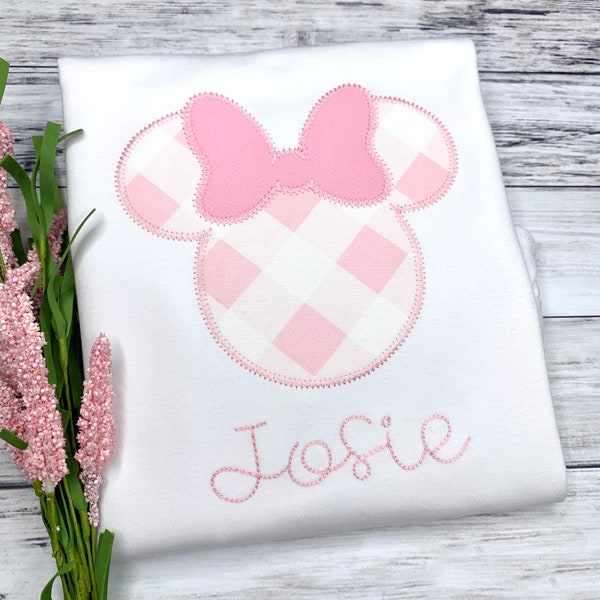 Minnie Applique - Etsy