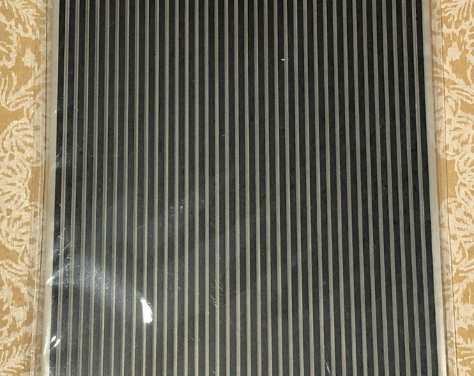 New, Embossing Folder, Stripes Texture Folder - Etsy