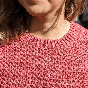 Sweetheart Jersey CROCHET PATTERN >> Raglan Cropped Hip Length Lace ...