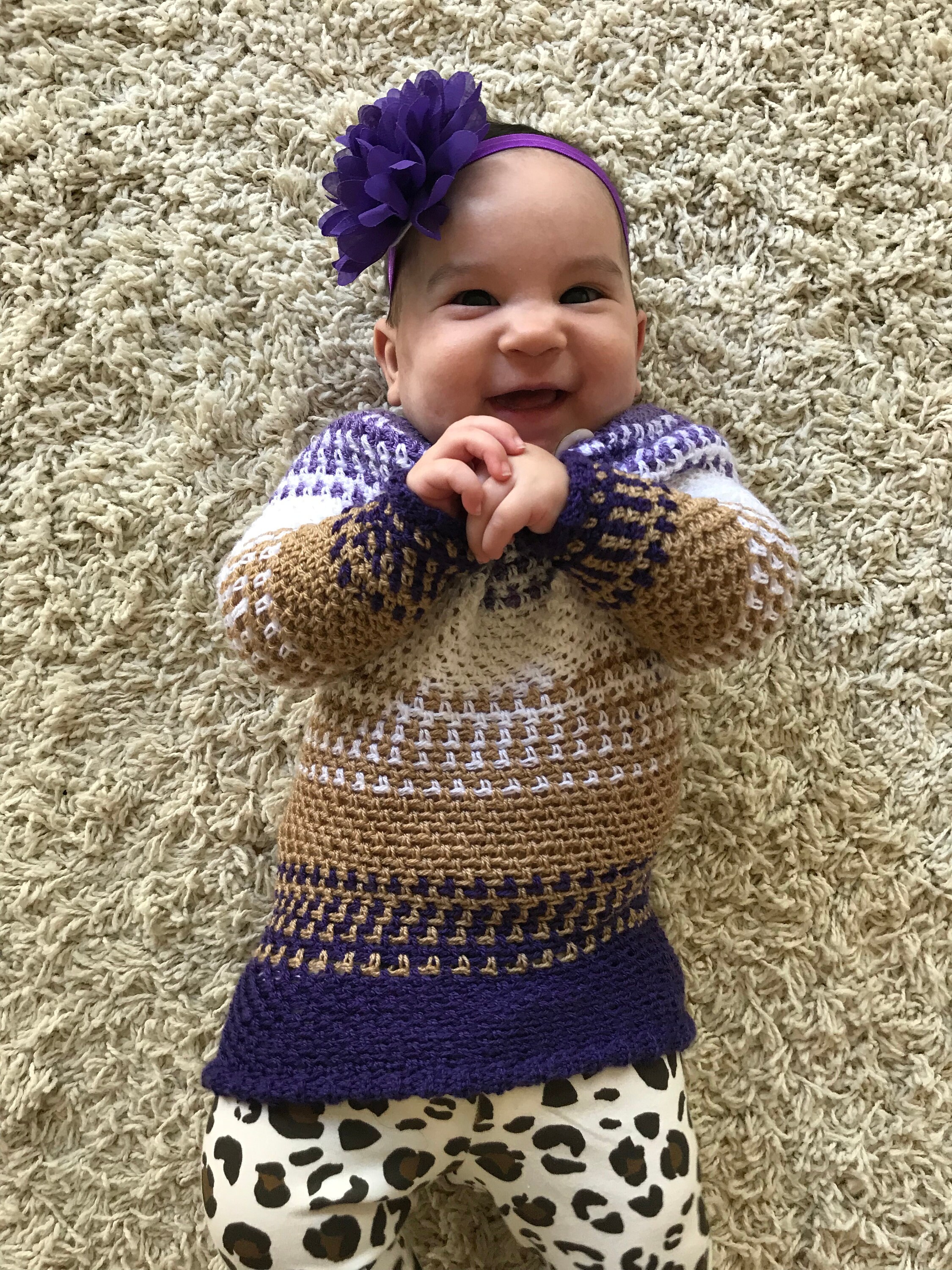 Aztec Sweater Crochet Pattern — Nomad Stitches