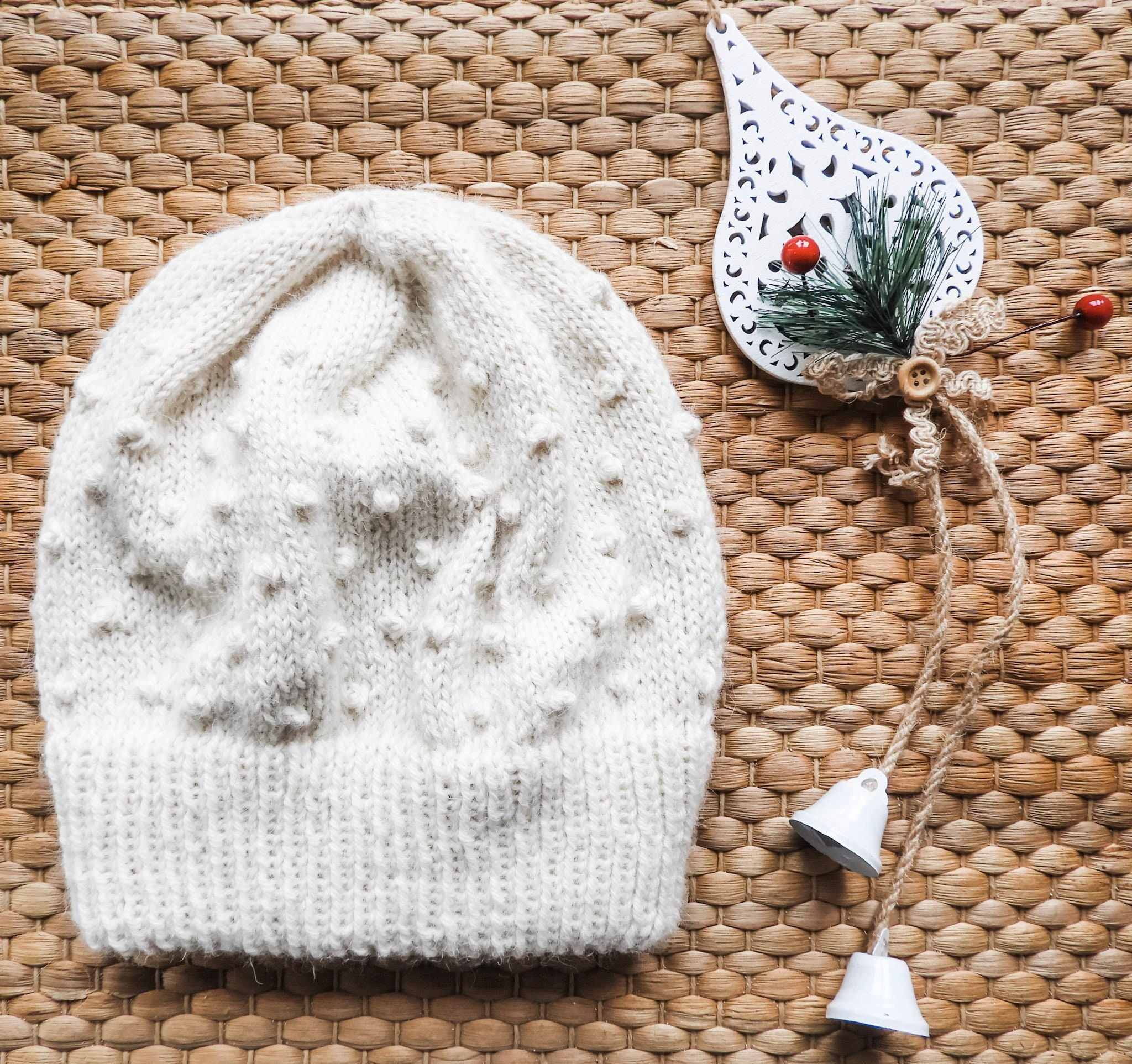 Dot Dot Dot Beanie Knitting Pattern — Nomad Stitches