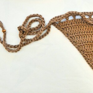 Crochet Pattern >> Bikini Set Easy Pattern Lace Brazilian Cheeky Bottoms Bralette Adjustable ...