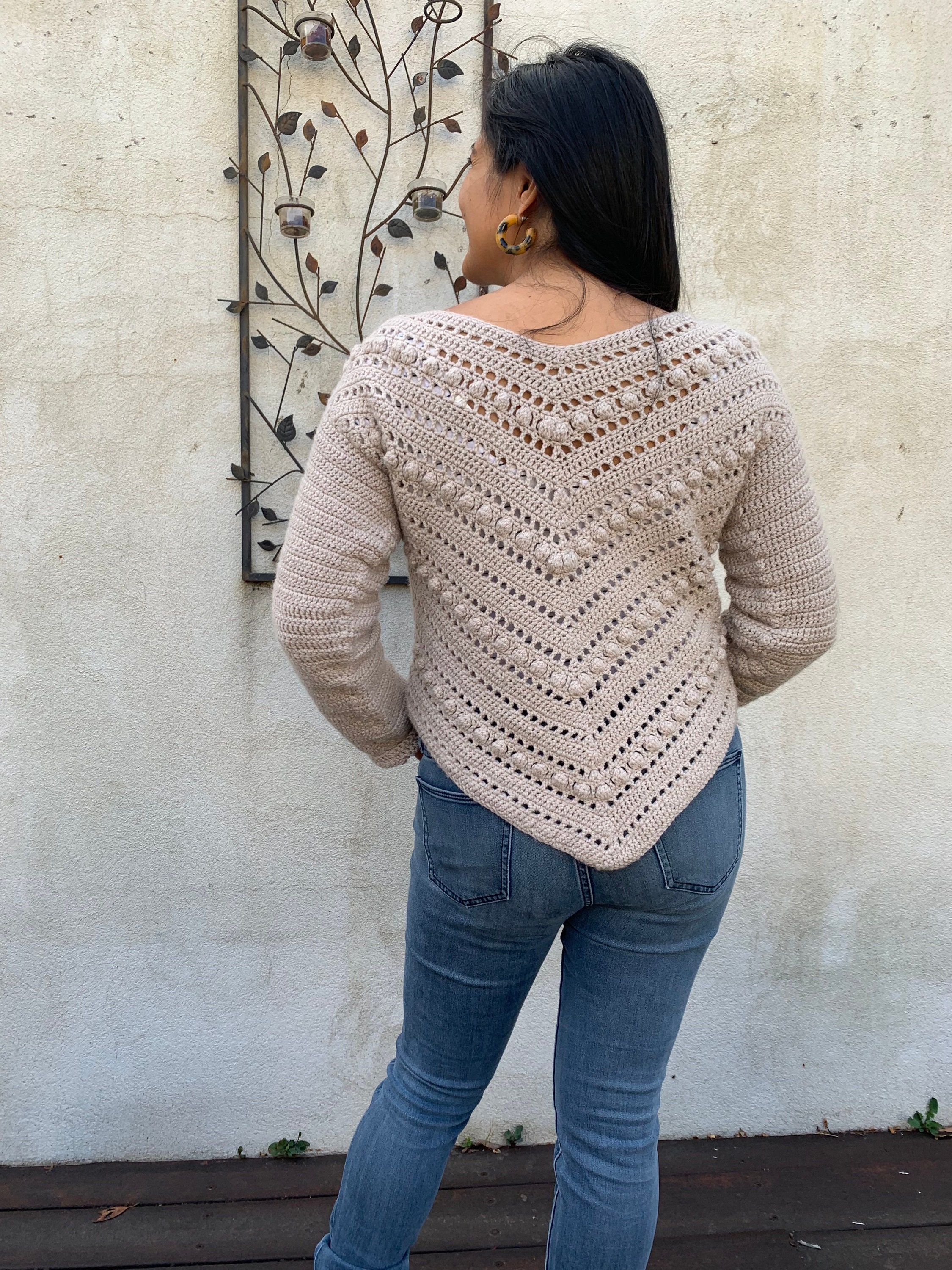 Aztec Sweater Crochet Pattern — Nomad Stitches