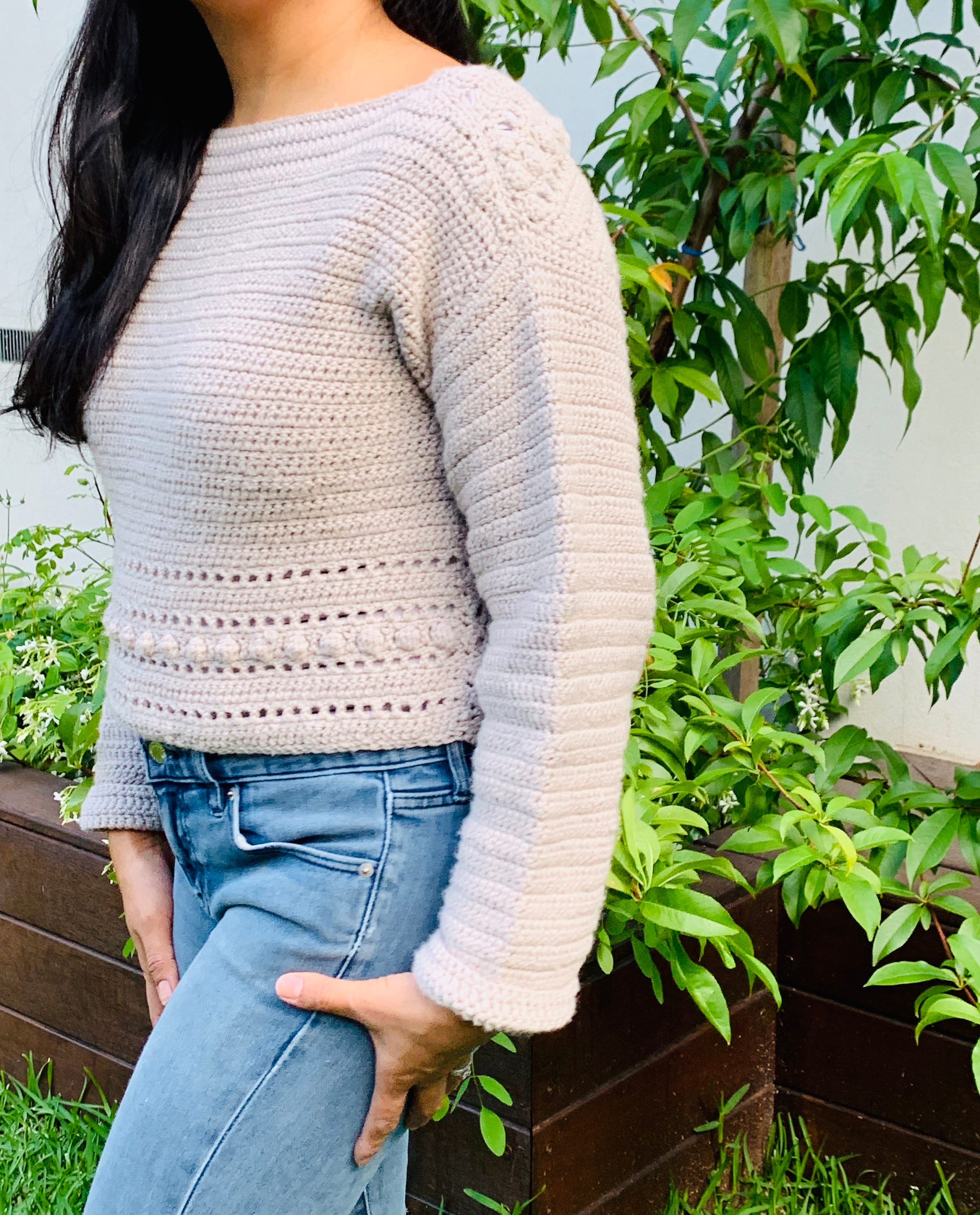 Aztec Sweater Crochet Pattern — Nomad Stitches