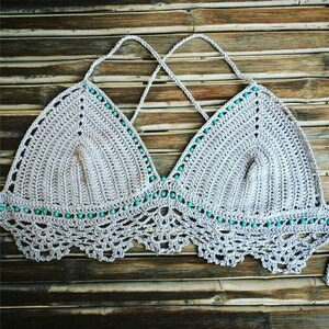 Crochet Pattern >> Bikini Set Easy Pattern Lace Brazilian Cheeky ...