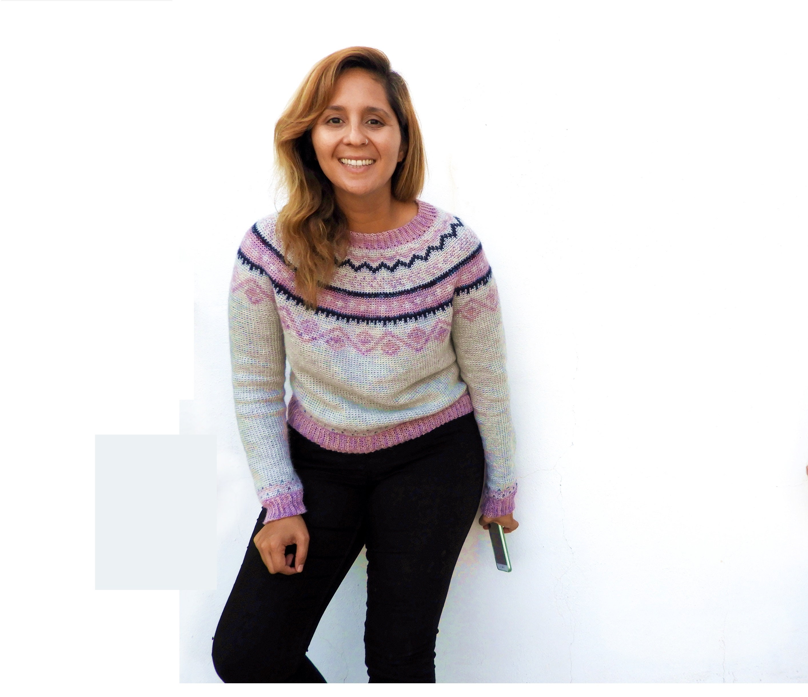 Aztec Sweater Crochet Pattern — Nomad Stitches