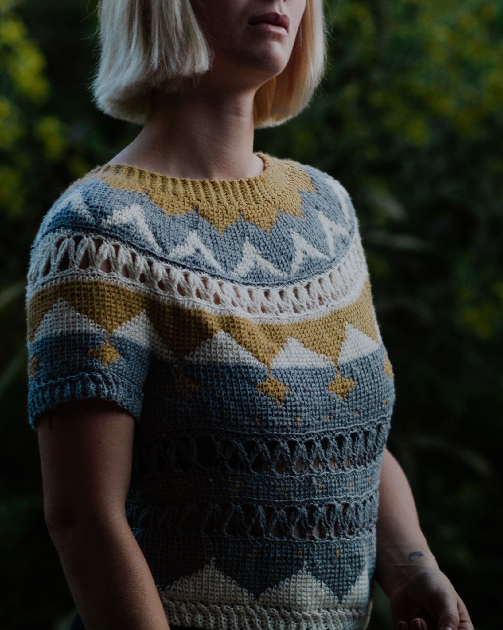 Taroko Sweater Crochet Pattern — Nomad Stitches