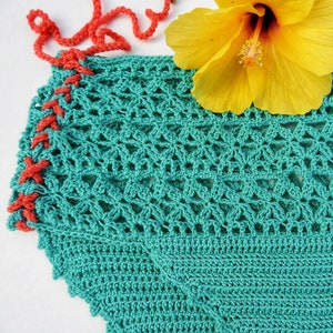 Crochet Pattern >> Bikini Bottoms High Waisted Adaptable Lace Underwear ...
