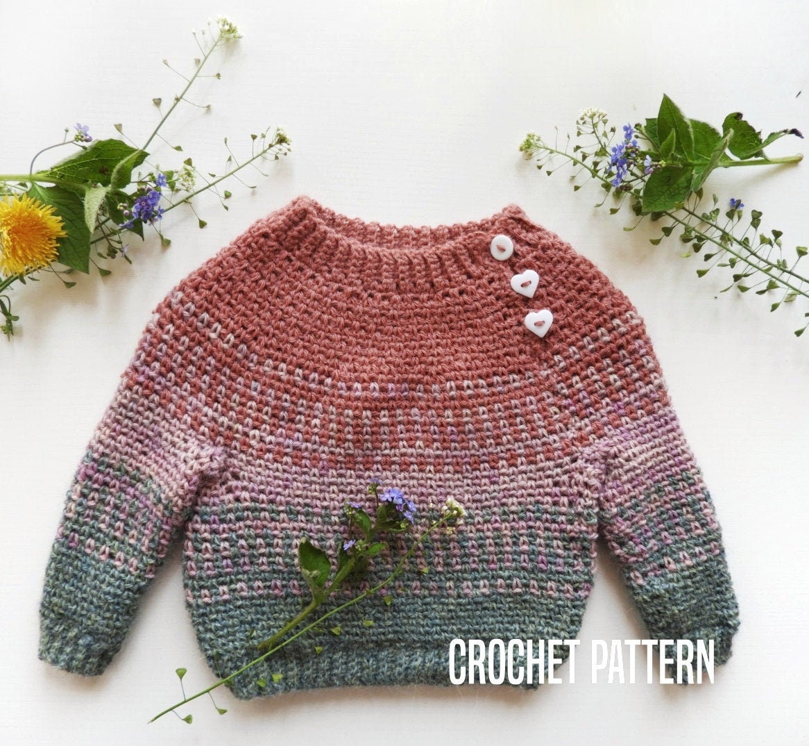 Aztec Sweater Crochet Pattern — Nomad Stitches