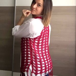 Chaleco Vera Wild Patron en Español - Etsy México