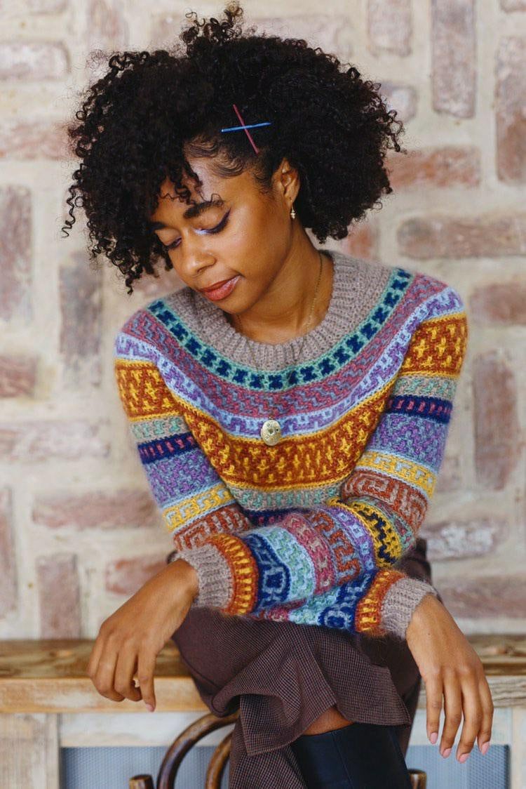 Mosaic Jumper — Nomad Stitches