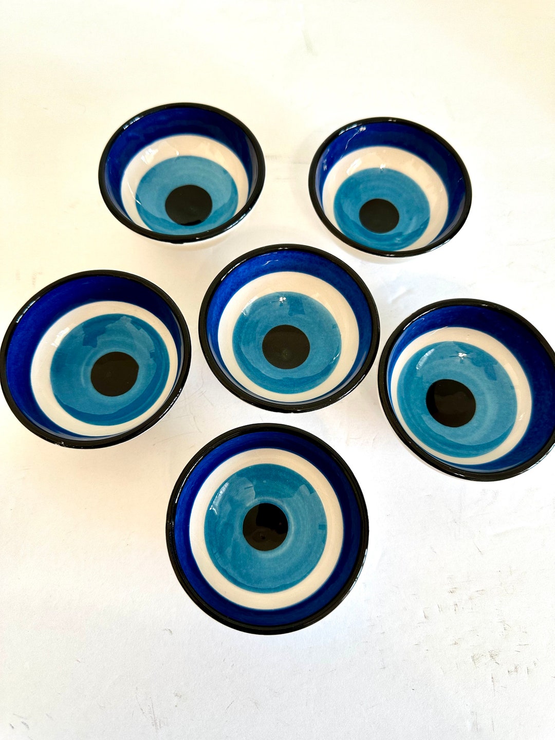 Evil Eye Blue Bowl Blue Eye Bowl Haftseen Nowruz - Etsy