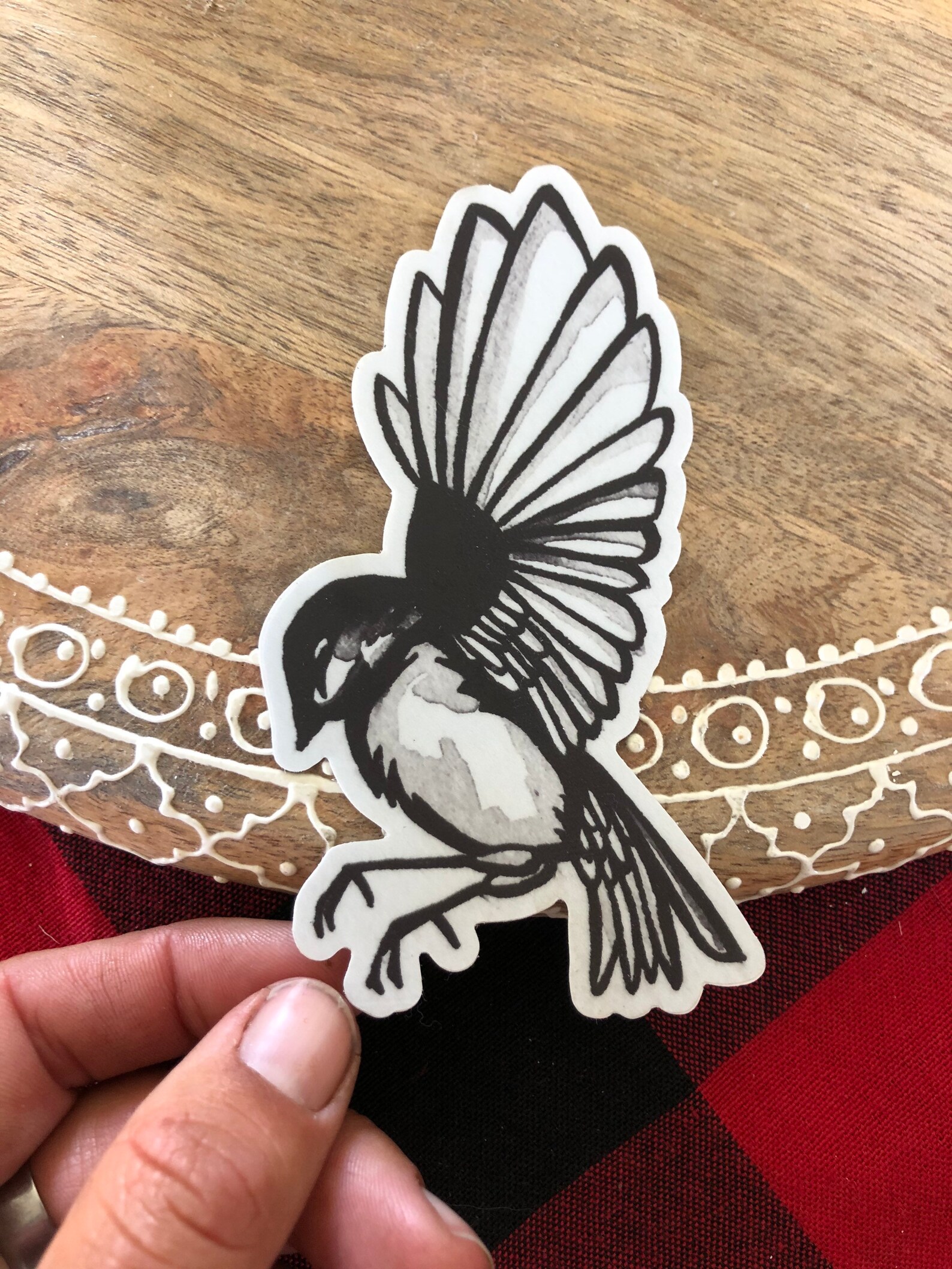 Chickadee Sticker - Etsy