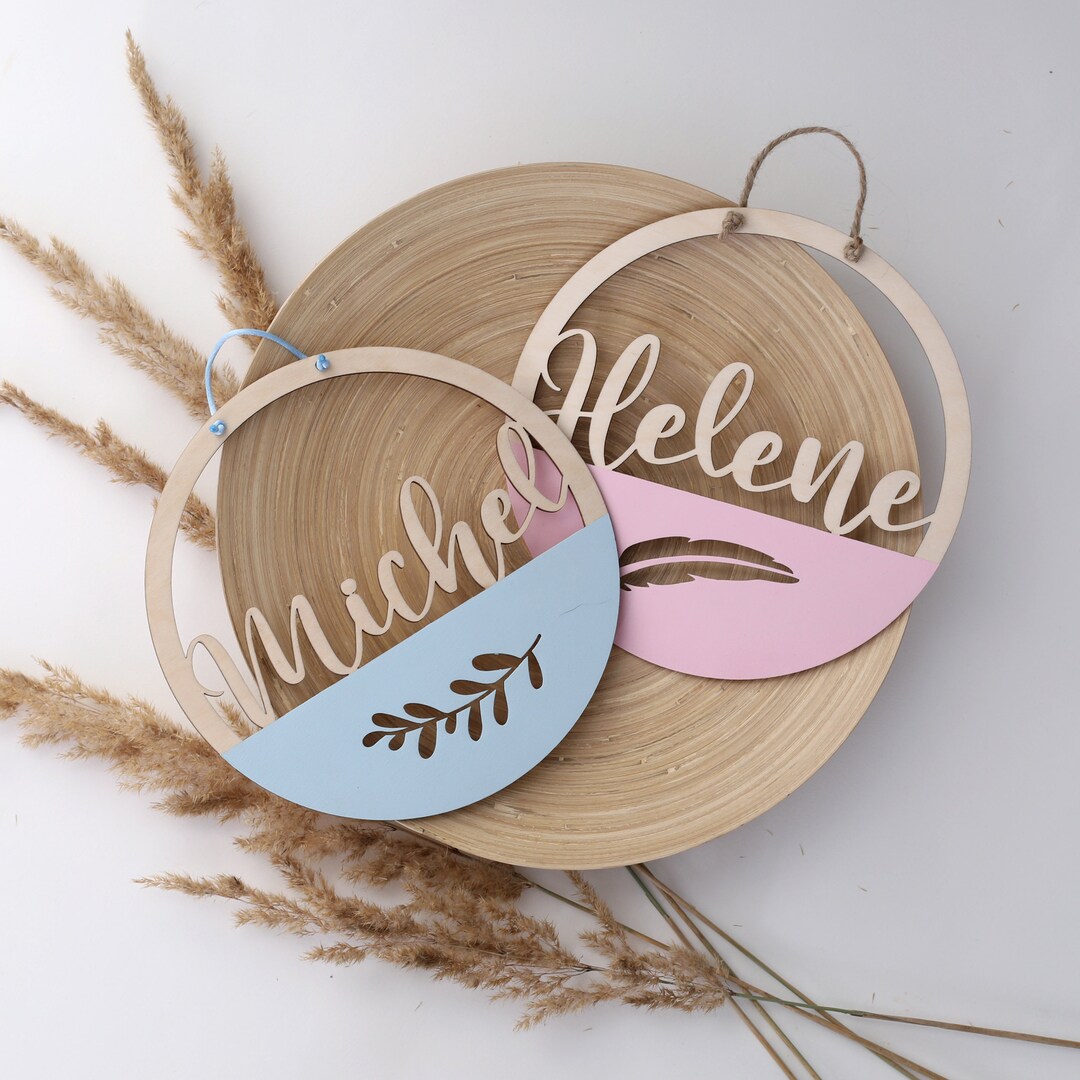 Personalised Family Sign, Baby Name Tag, Name Tags, Birthday Gift ...