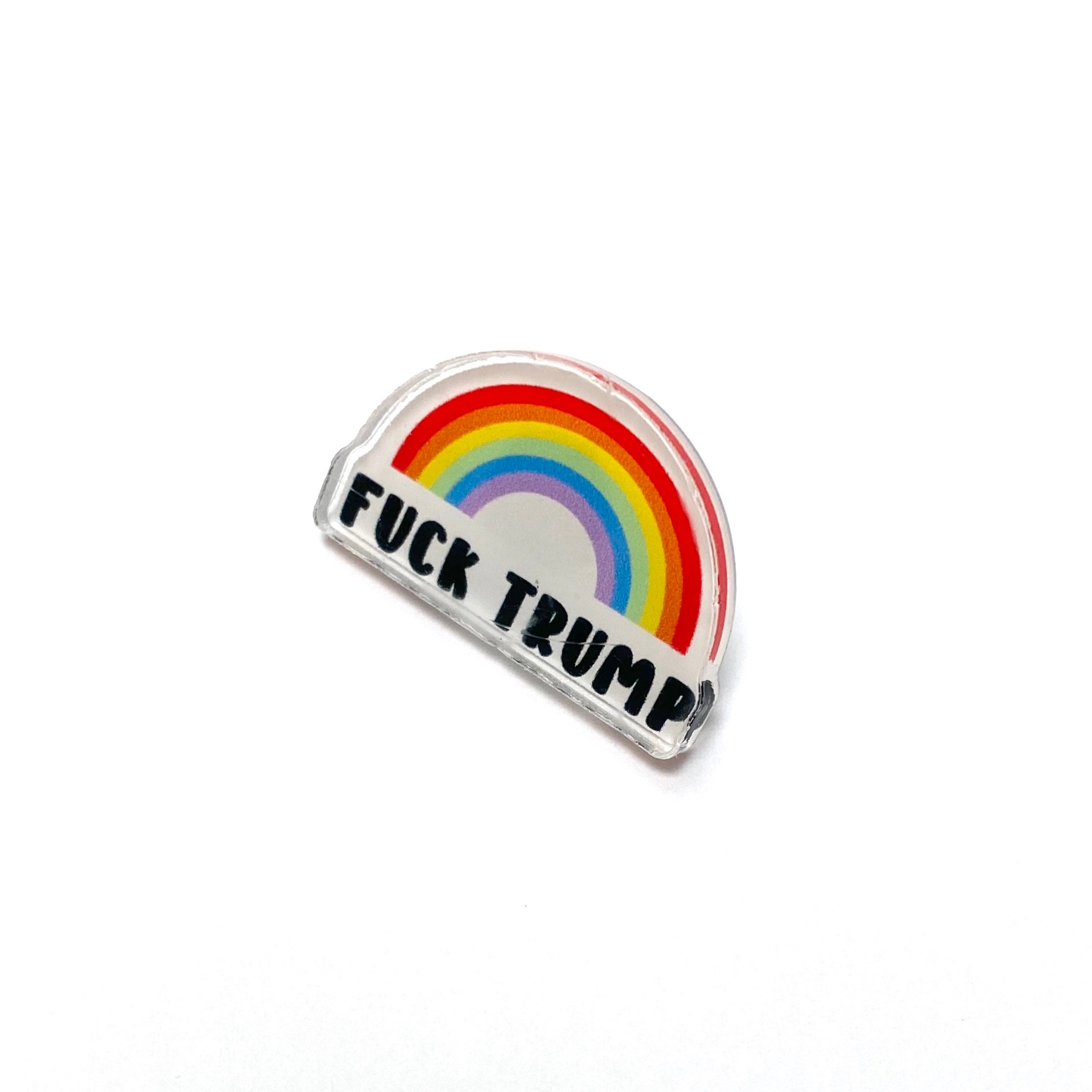 F Trump Pride Pin - Etsy