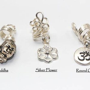 Choose Your Charm Jewelry| Talisman Loc Charms| Metal Loc Charms ...
