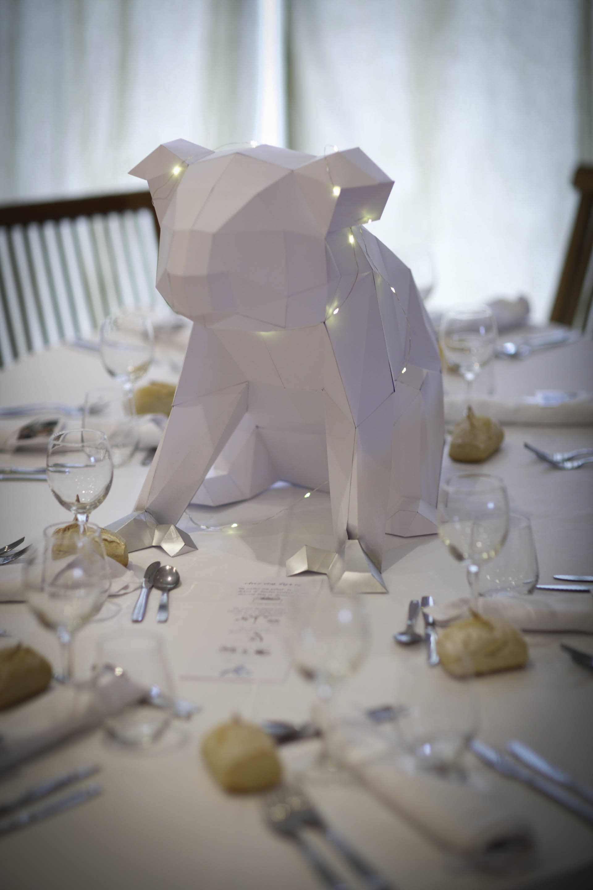 Paper Koala 3d Papercraft Template Paper Forest Pet from | Etsy