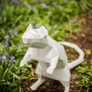 2020 Year of the Rat. 3D Papercraft Template - Etsy