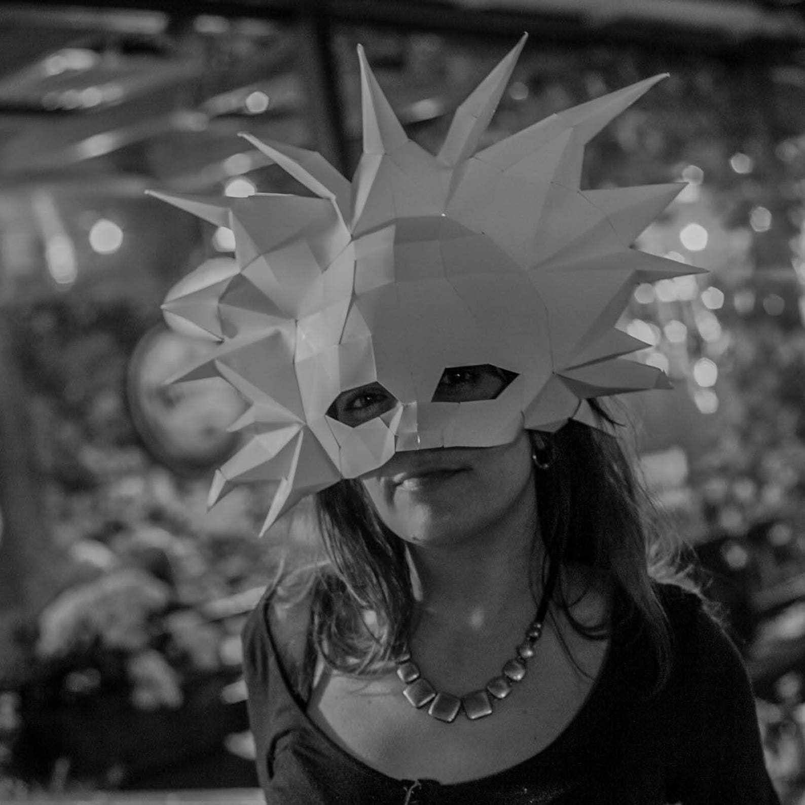 Sun Masquerade Carnival Mask, Papercraft Template, Festival Mask, DIY ...