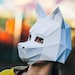 Paper Dog Mask Papercraft Template Festival Mask DIY - Etsy