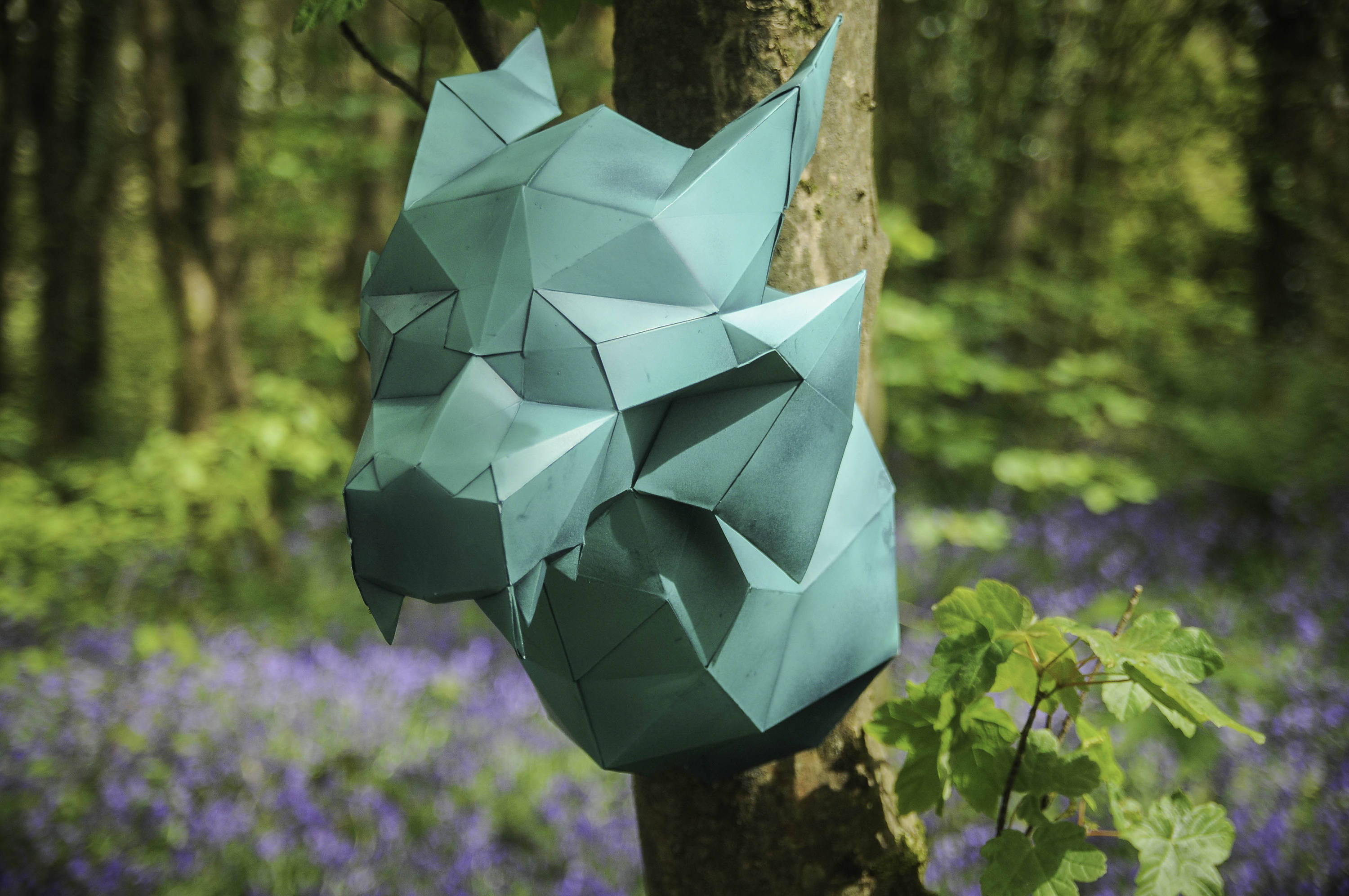 Medieval Dragon Papercraft Trophy Template Instant Digital - Etsy Canada