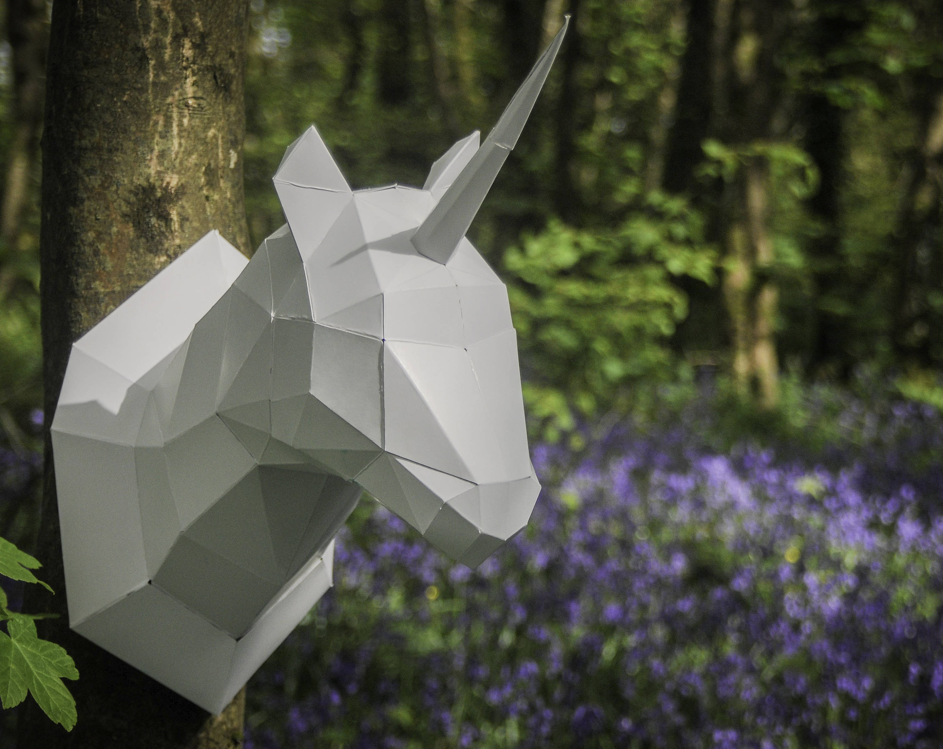 Unicorn Papercraft Trophy Template Instant Digital Download - Etsy ...