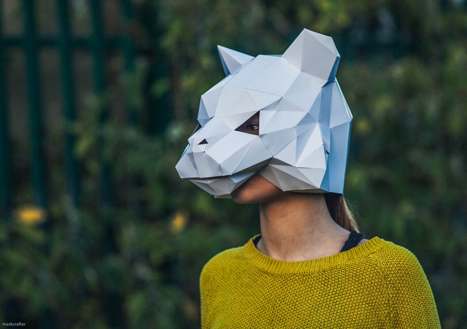 Paper Tiger Papercraft Template Halloween Festival Mask DIY | Etsy