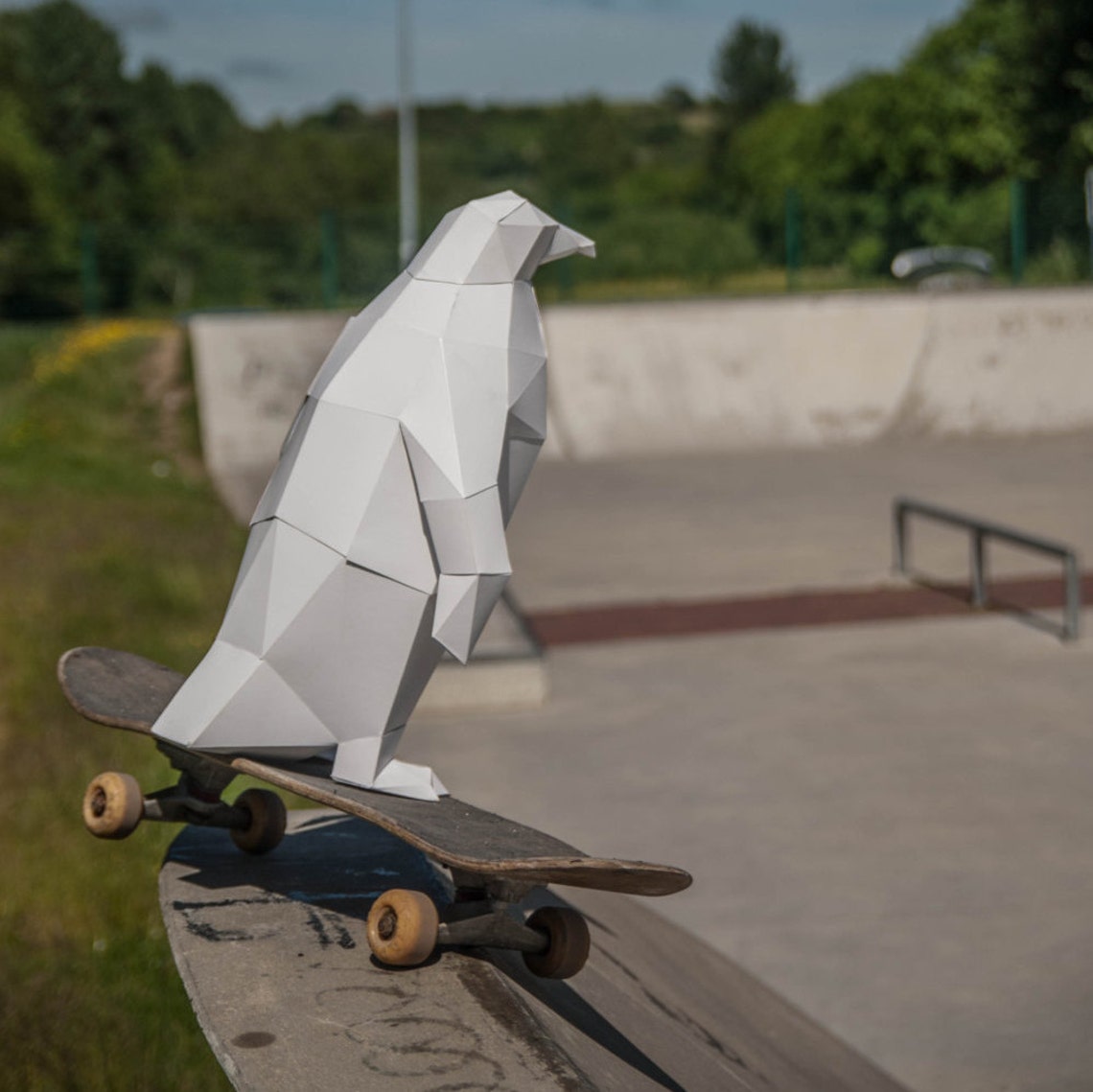 DIY Paper Pet Penguin 3d Papercraft Template - Etsy