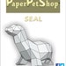 Seal, 3d Paper Pet Template, DIY Lowpoly, Paper Pet Seal - Etsy