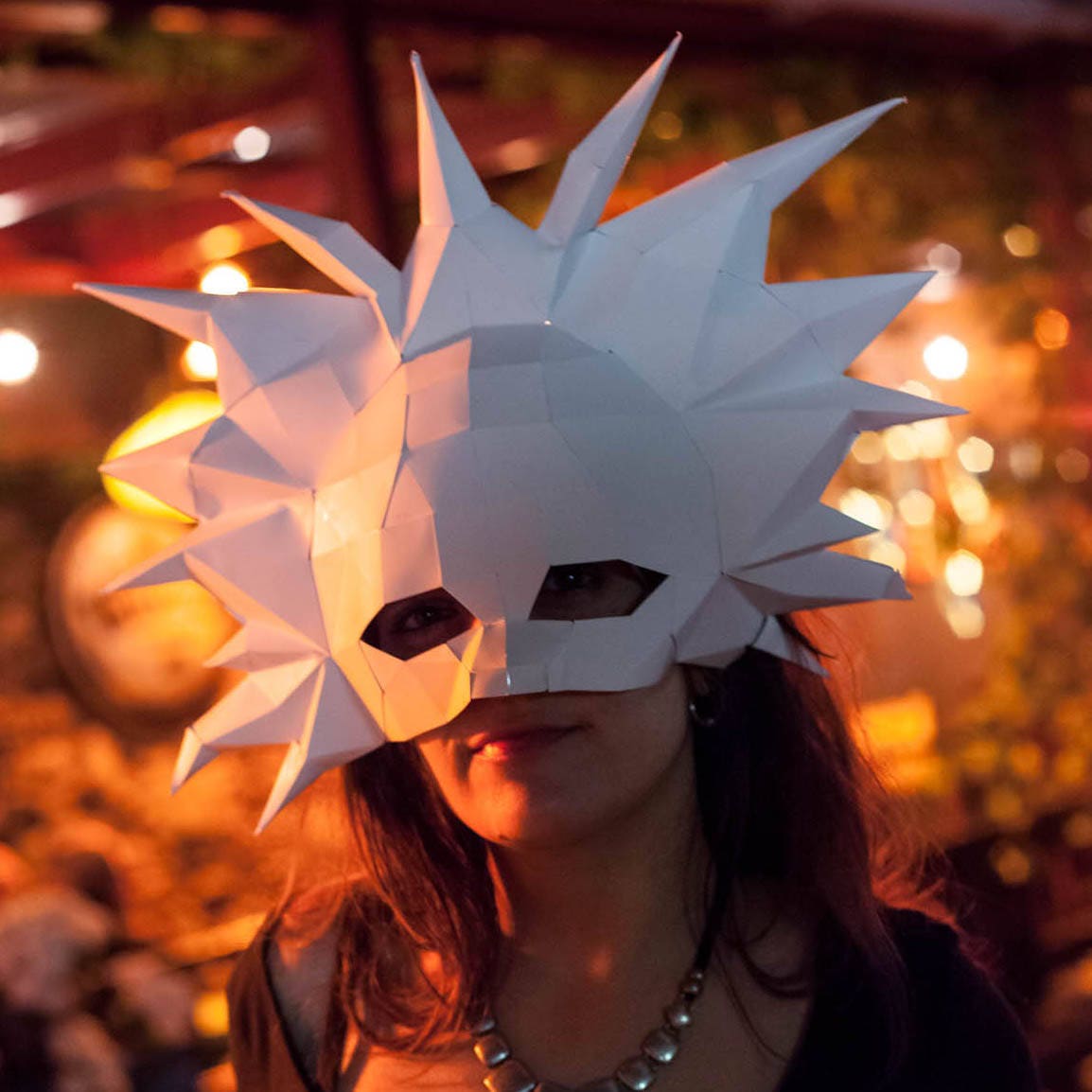 Sun Masquerade Carnival Mask Papercraft Template Festival - Etsy