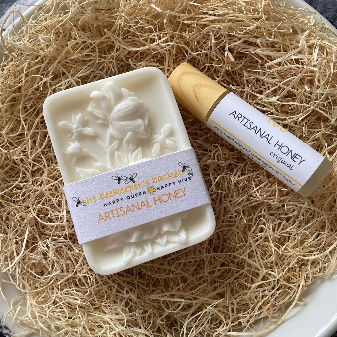 Wildflowers and Honeybees Artisanal Honey Soap and Perfume Gift Duo ...