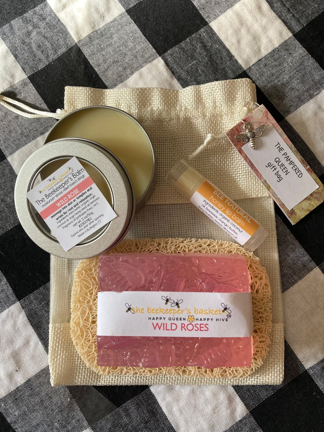 The Pampered Queen Rose Gift Set Bee Soap Queen Bee Gift - Etsy