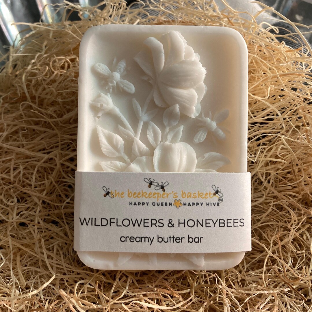 Wildflowers & Honeybees Creamy Butter Bar, Milk and Honey Fragrance ...