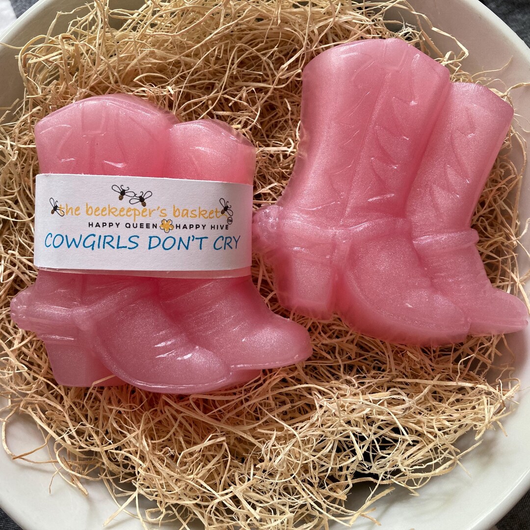 Pink Cowboy Boots Glycerin Soap: Western Style Body Bar (2-pack) - Etsy