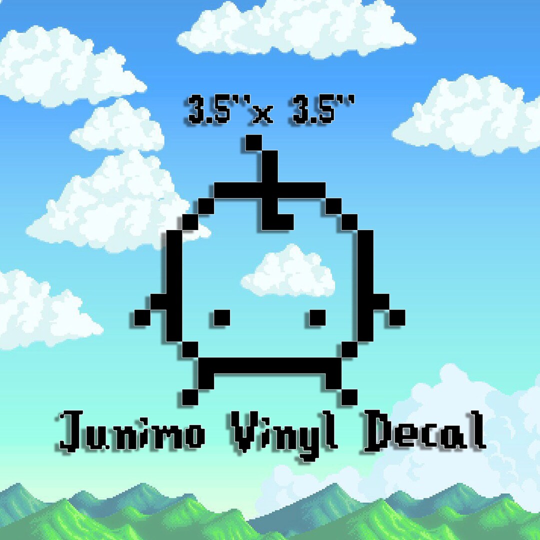 Stardew Valley Junimo Vinyl Car Decal - Etsy