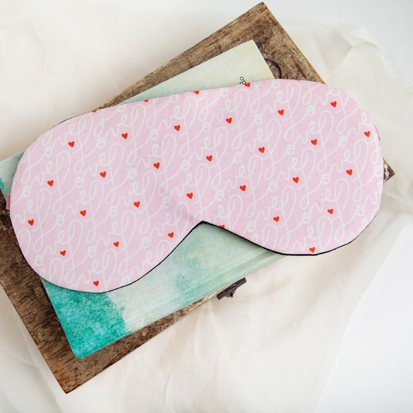 Heart Sleep Mask - Etsy