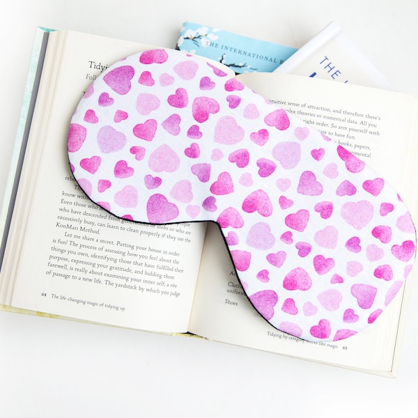Heart Sleep Mask - Etsy