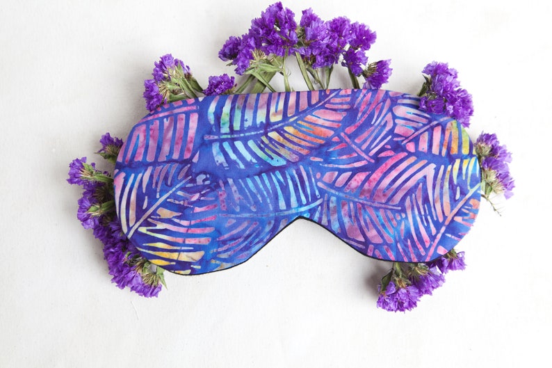 Purple Rainbow Sleeping Mask Self Care Gift Cotton Eye Mask - Etsy
