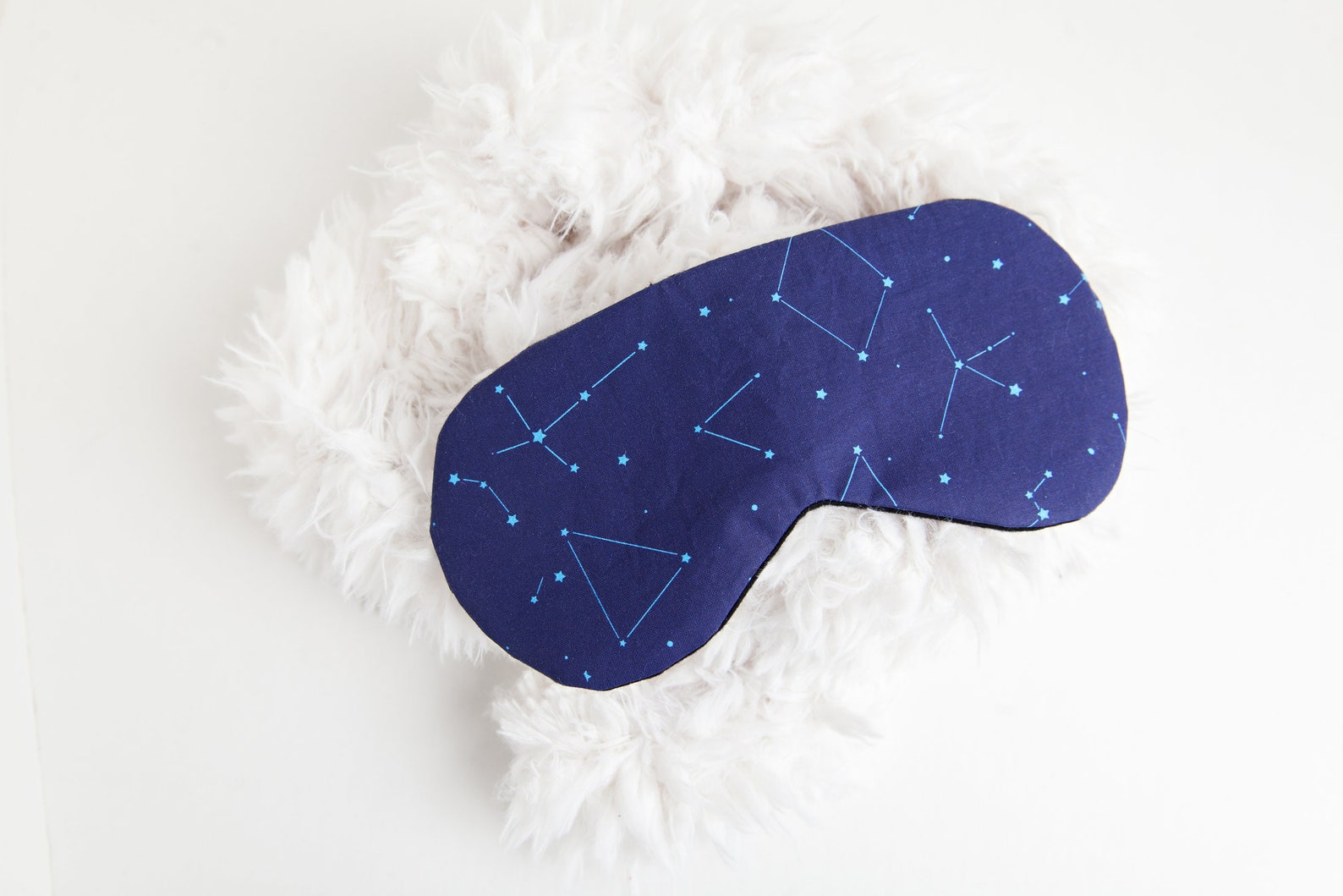 Constellation Sleeping Mask, Navy Blue Blindfold, Gift for Sister ...