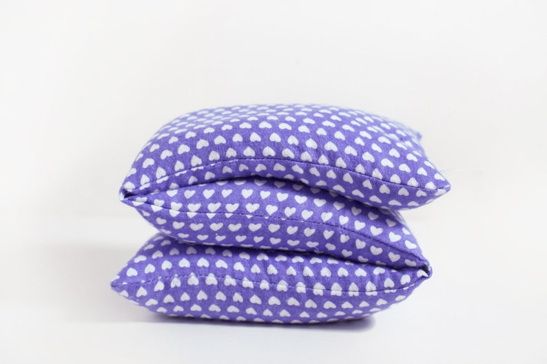 Lavender Heating Pad, Rice Bag, Heart Heat Pack, Self Care Gift ...
