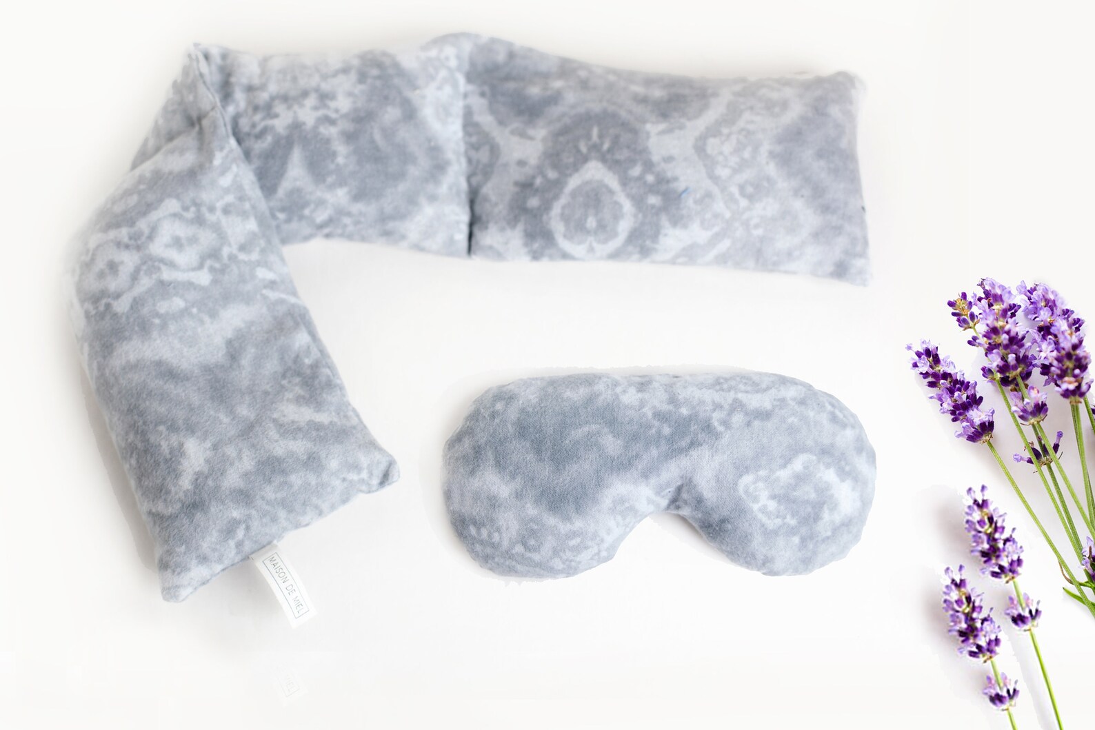 Grey Heat Pack Gift Set Rice Heating Pad Reusable Heat Wrap - Etsy