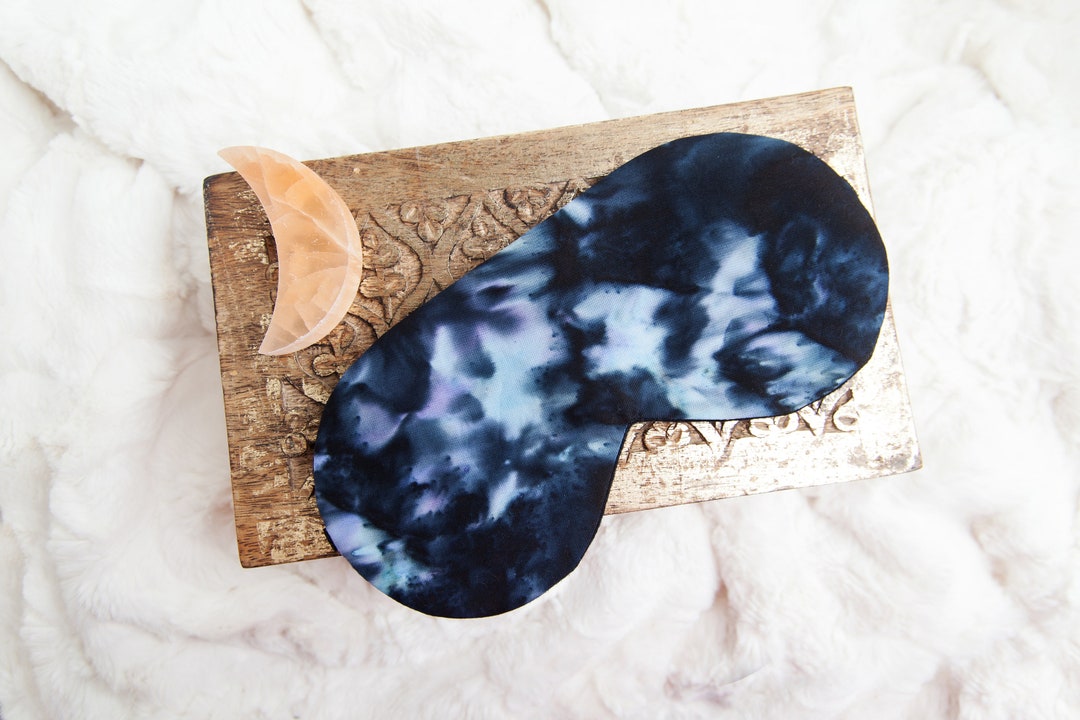 Black Onyx Sleep Mask, Sleeping Mask, Self Care Gifts for Men, Wellness ...