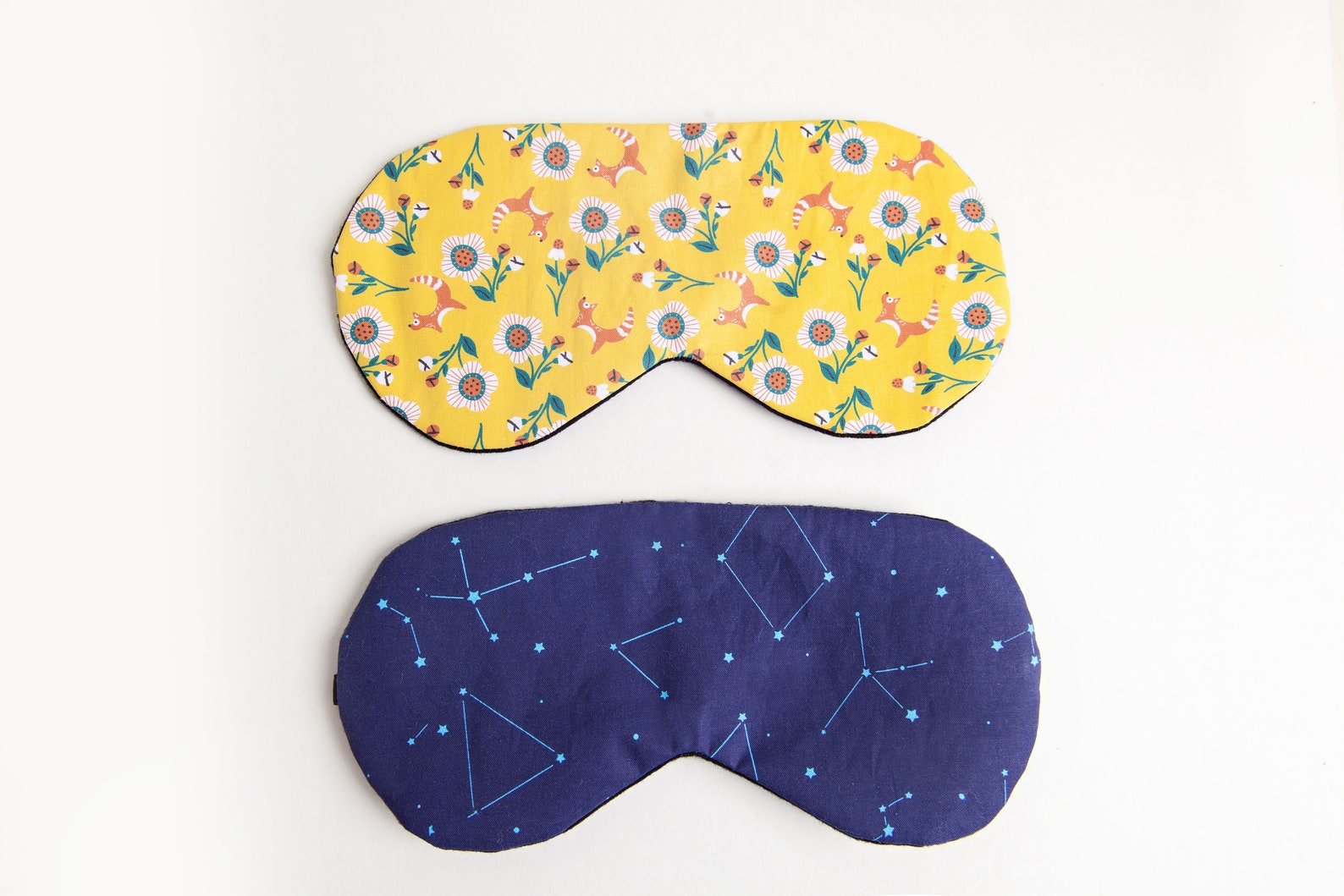 Constellation Sleeping Mask, Navy Blue Blindfold, Gift for Sister ...